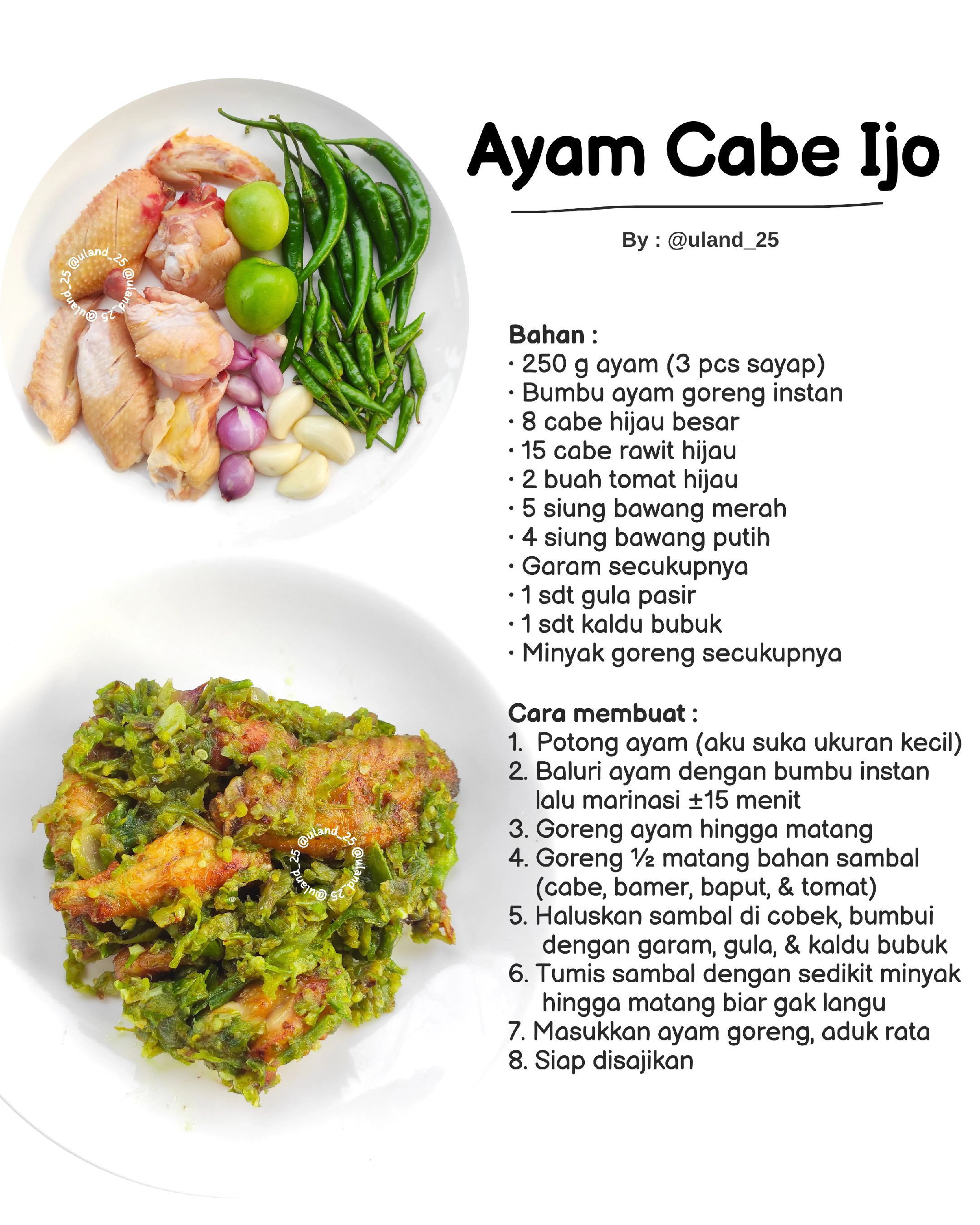 9 Ide Menu Ayam Sederhana: Ayam Chilli Padi, Chicken Egg Roll Ala ...