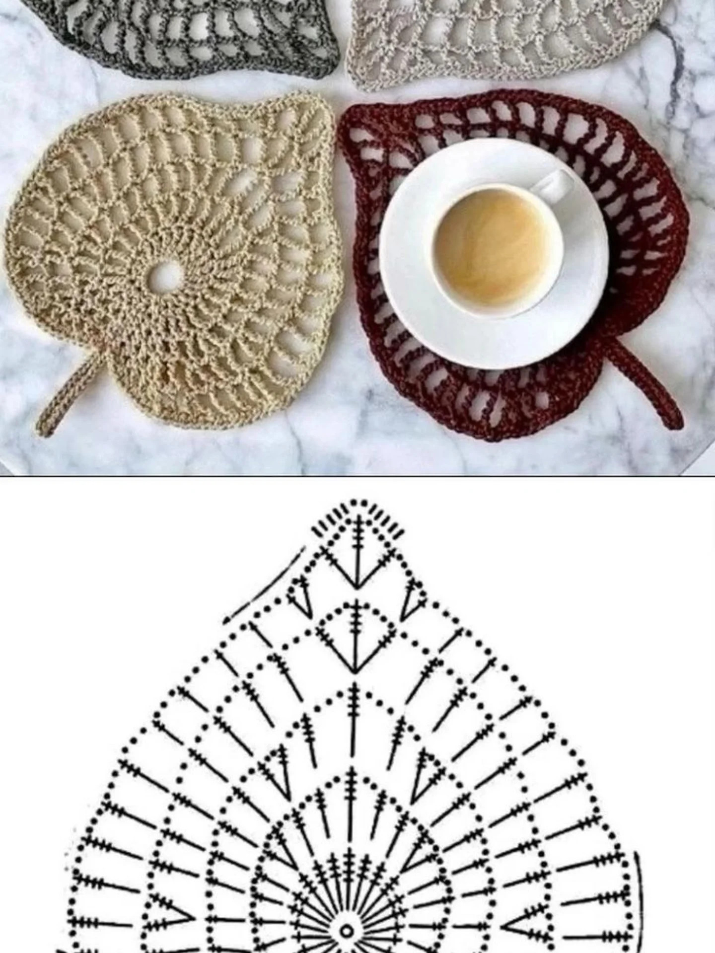 Collection of Crochet Doily Patterns and Charts: Star, Spiral, and ...
