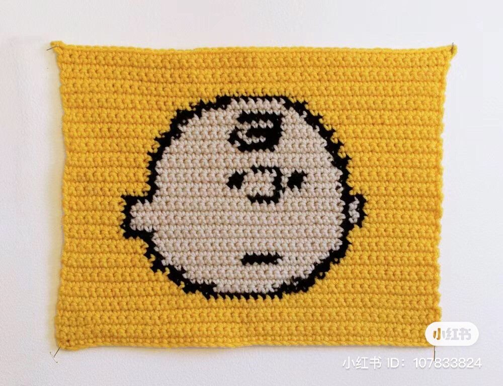 Crochet Pixel Chart Patterns for Hand Wall Hanging and Character Face ...