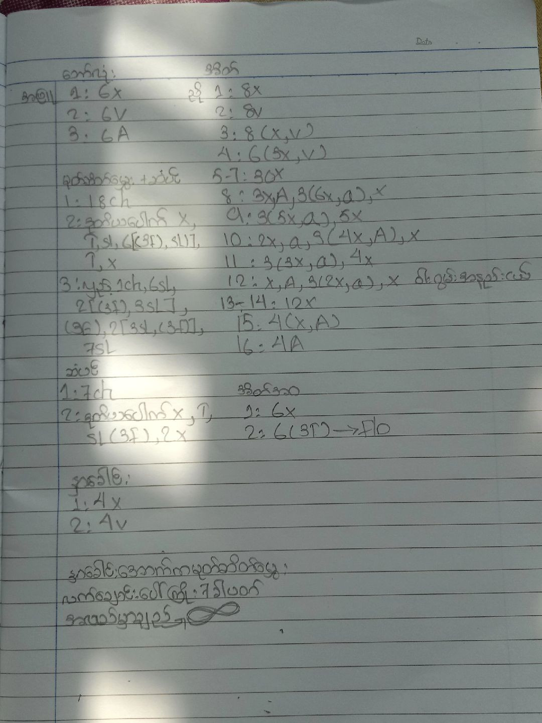 Handwritten Crochet Pattern for Cute Santa Claus Doll | HandmadeV