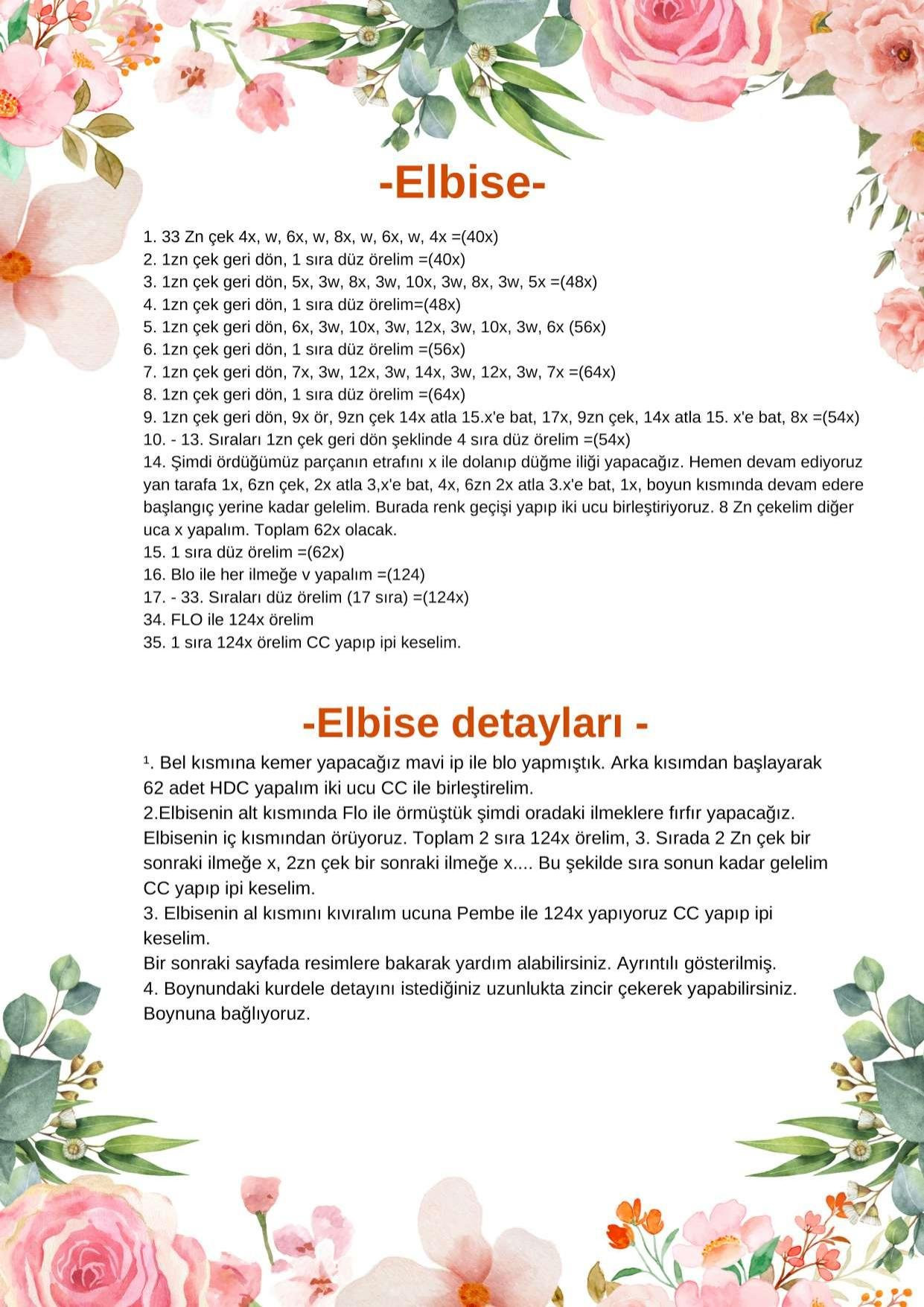 Mila Doll Crochet Pattern - Amigurumi Girl Doll Tutorial with Materials ...