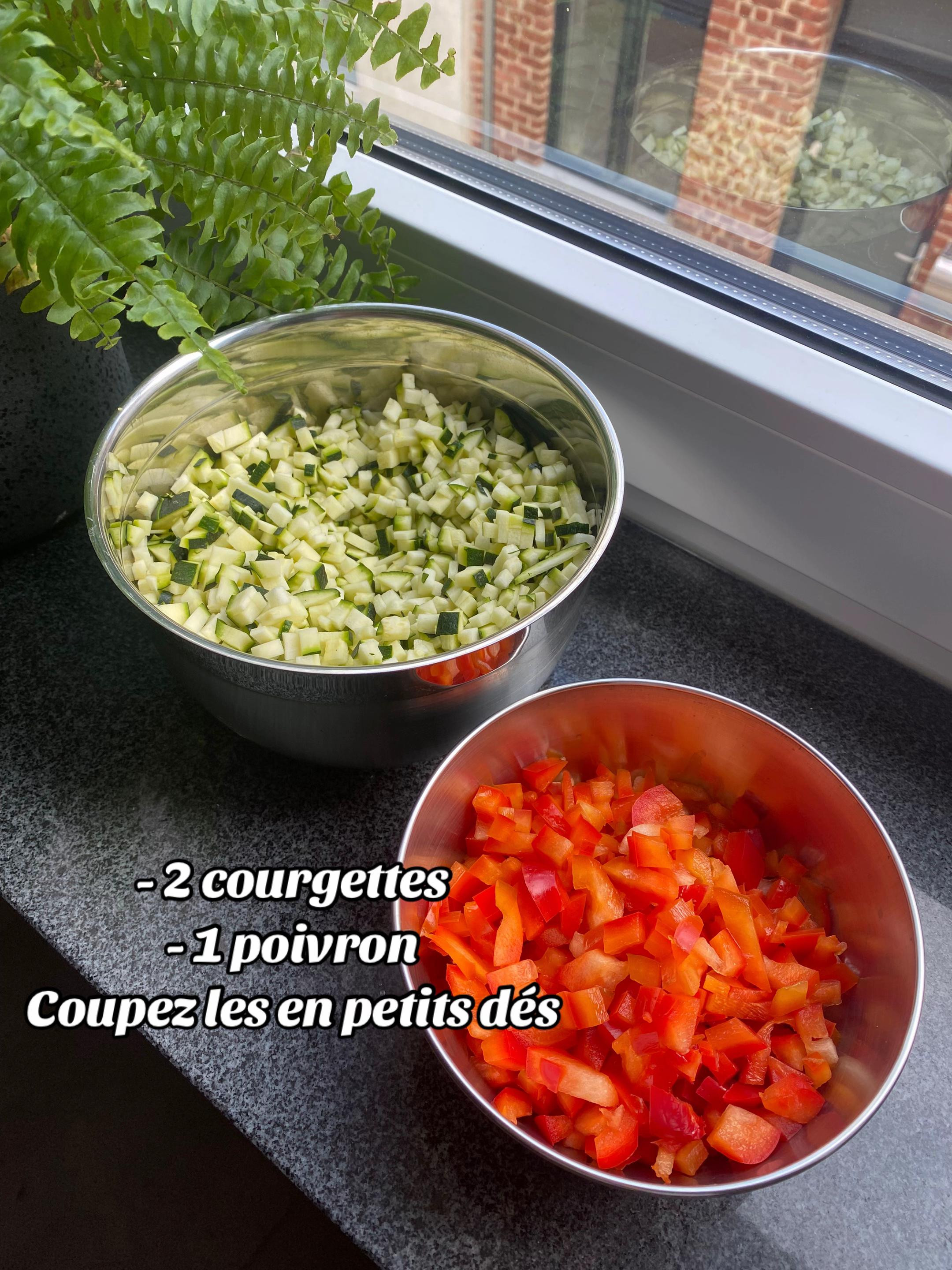 Muffins salés courgettes et poivrons | HandmadeV