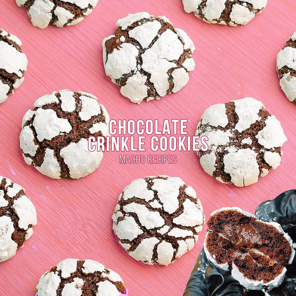 Perfect Chocolate Crinkle Cookies Recipe - Soft, Fudgy Holiday Treat ...