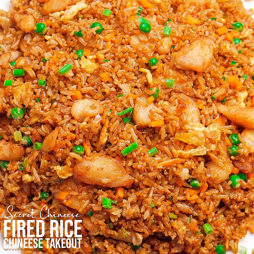 The Original Takeout Fried Rice | Chinese Secrets Mastered with Chicken ...