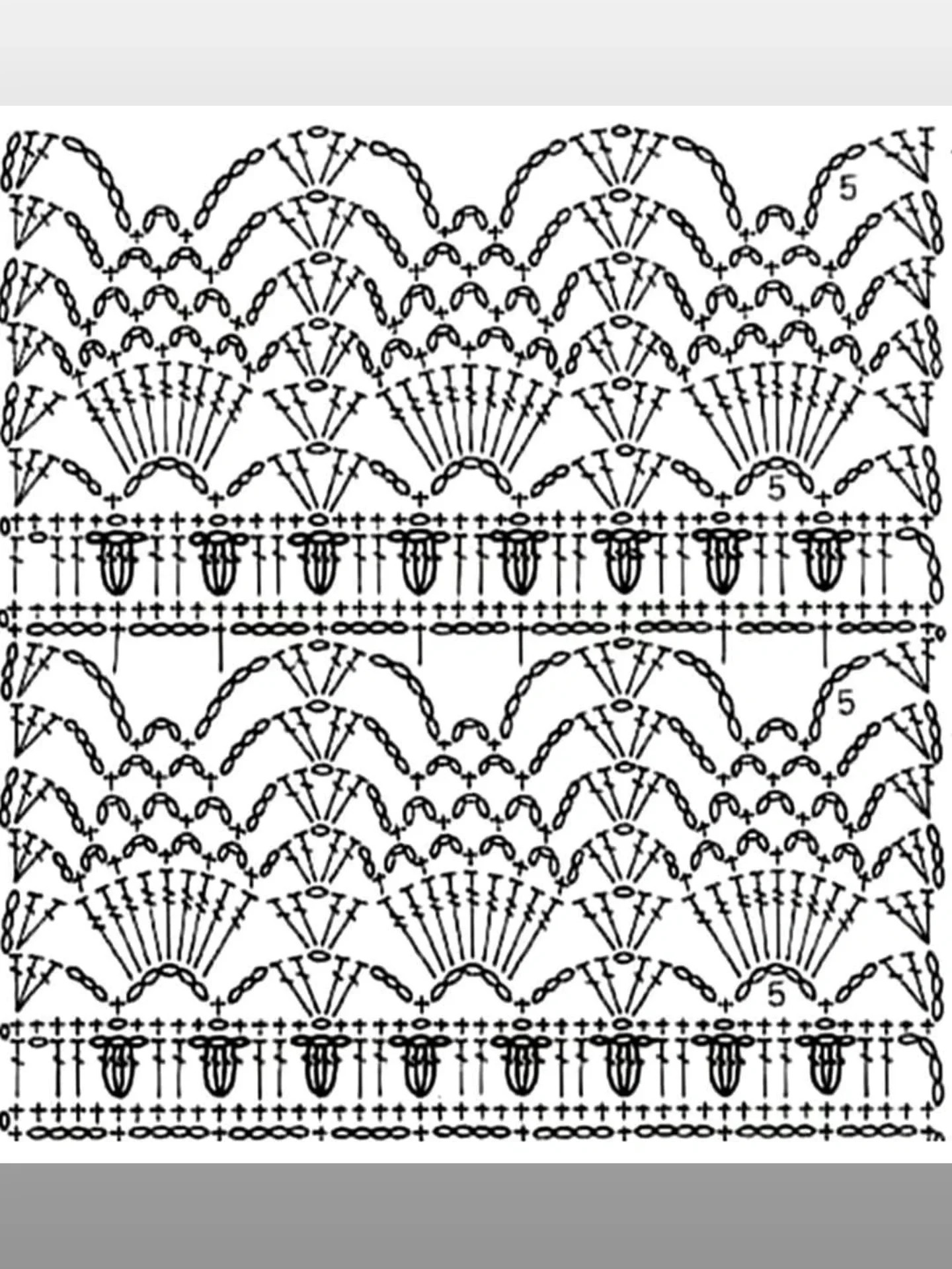 Japanese Crochet Flat Charts Collection: Fan, Shell, and Snowflake ...