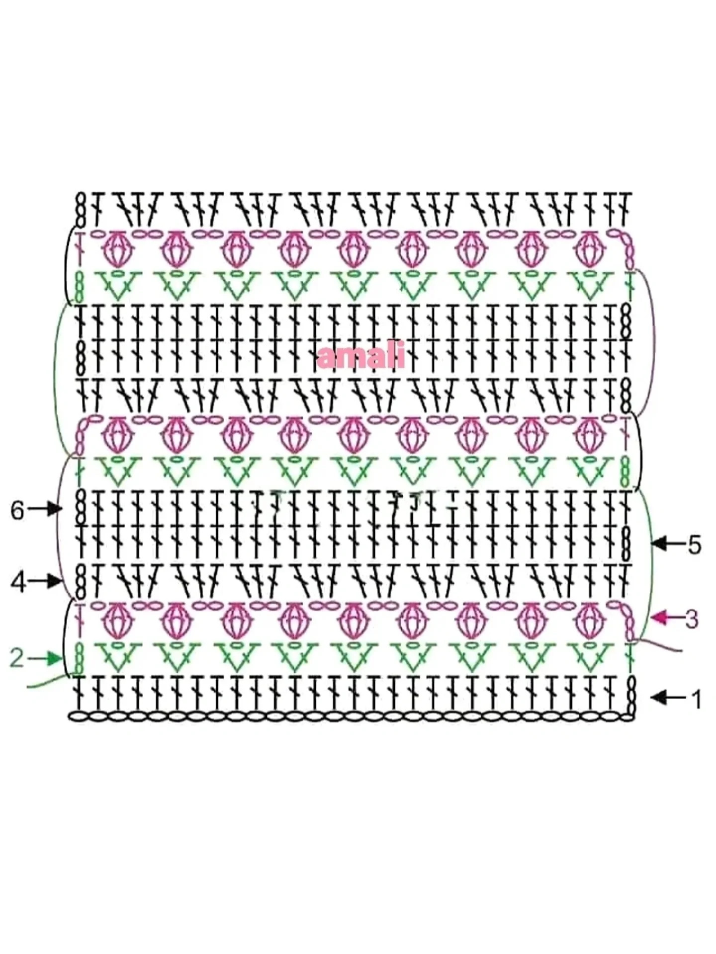 Japanese Crochet Flat Charts Collection: Fan, Shell, and Snowflake ...