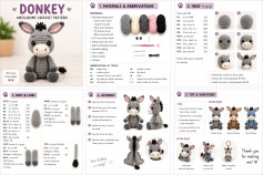 Cute Deer Amigurumi Crochet Pattern: Materials, Step-by-Step ...